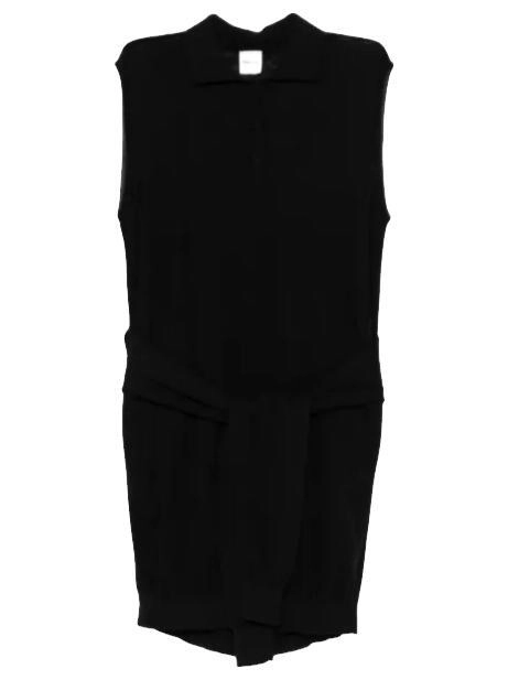 Nanushka Nila Button-fastening Mini Dress - Black