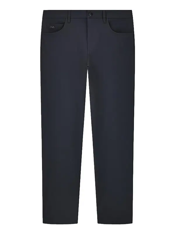 Emporio Armani Regular Fit Five Pocket Pants - Charcoal