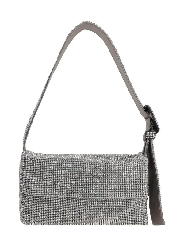 Benedetta Bruzziches Embellished Shoulder Bag - Gray