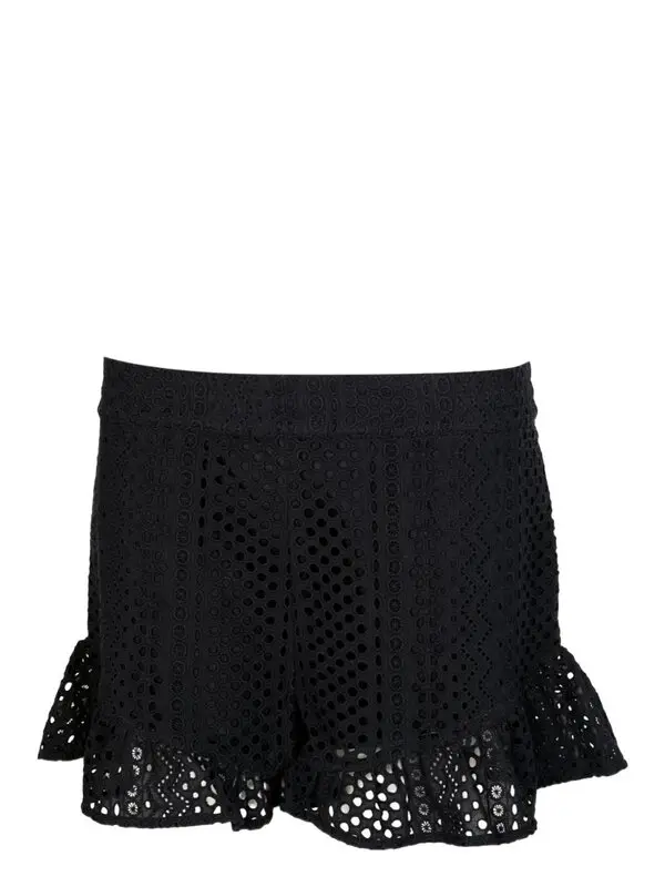 Giorgio Armani Lace Shorts - Black