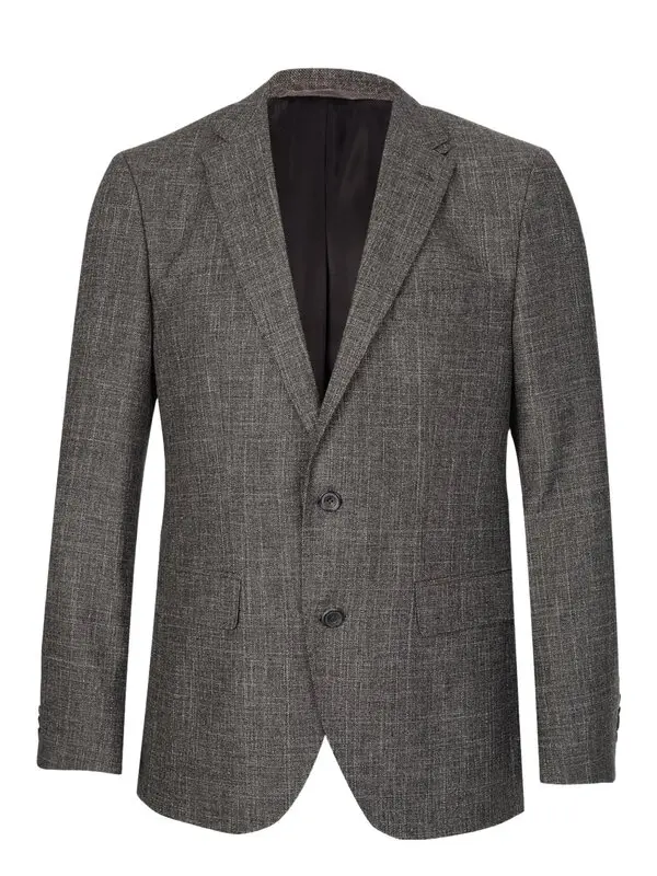 Hugo Boss Long Sleeve Blazer - Brown
