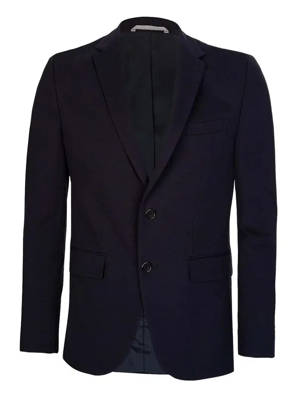 Hugo Boss Single-breasted Tailored Blazer - Black