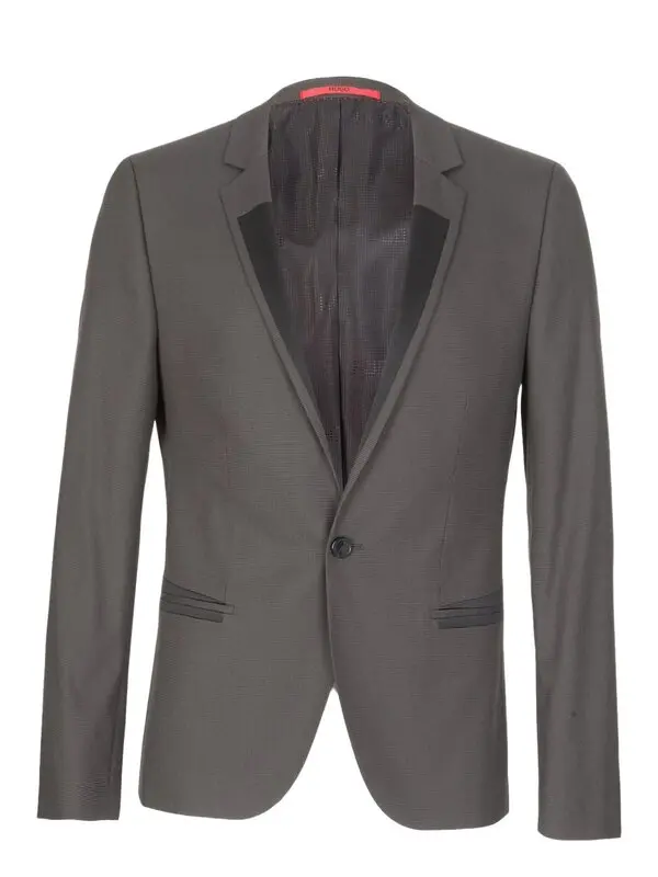 Hugo Boss Aleris Single-breasted Blazer - Black