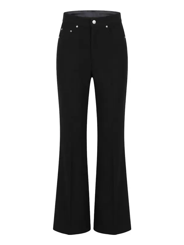 Rick Owens Bothen Bootcut Pants - Black
