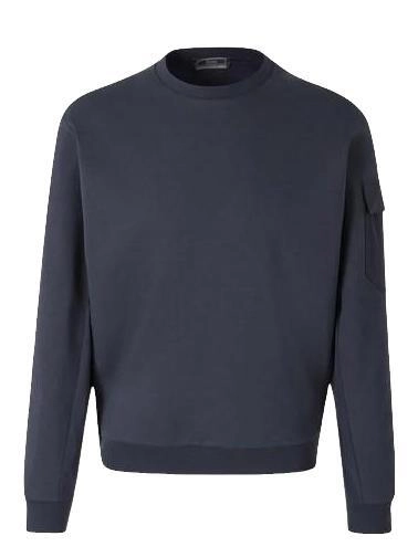 Herno Mini Urban Essential" Sweater With Pocket Detail - Blue