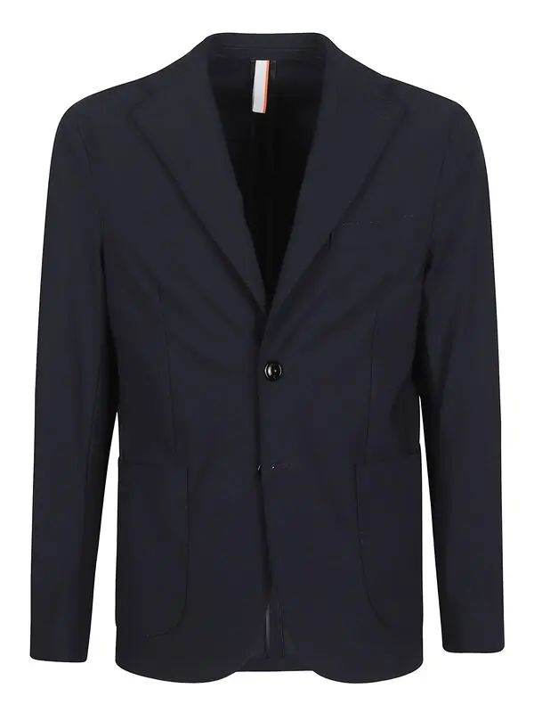 PMDS PREMIUM MOOD DENIM SUPERIOR Single-breasted Blazer - Navy