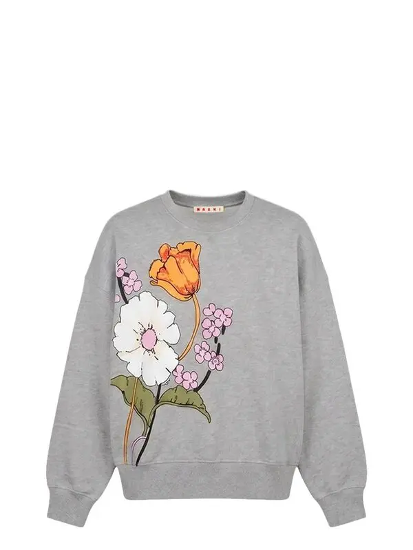 Marni Printed Cotton Sweatshirt - Prn38