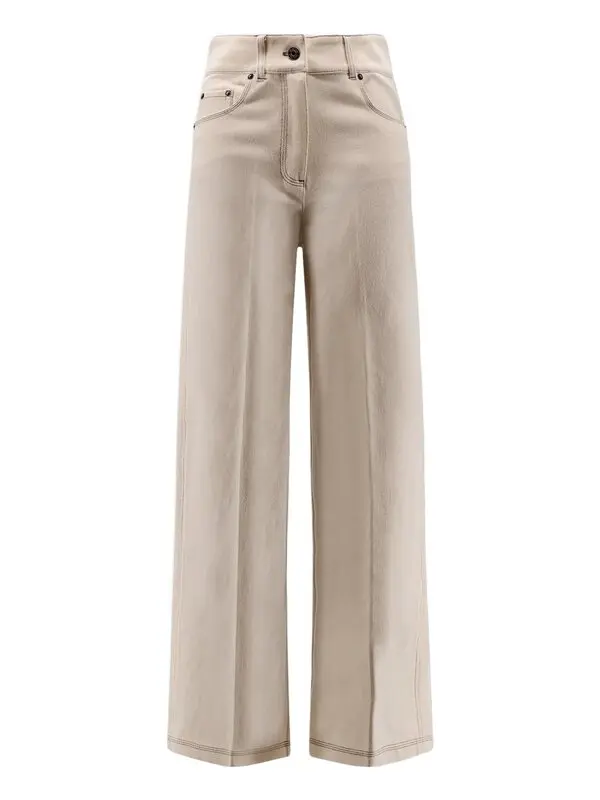Max Mara Mini Printed Stretch Blouse - Ivory