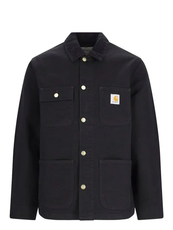 Carhartt Work In Progress Organic Cotton Work Jacket - Black