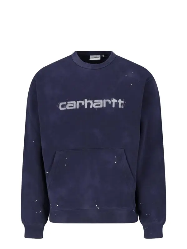 Carhartt Work In Progress Graphic Crewneck Sweatshirt - Blue