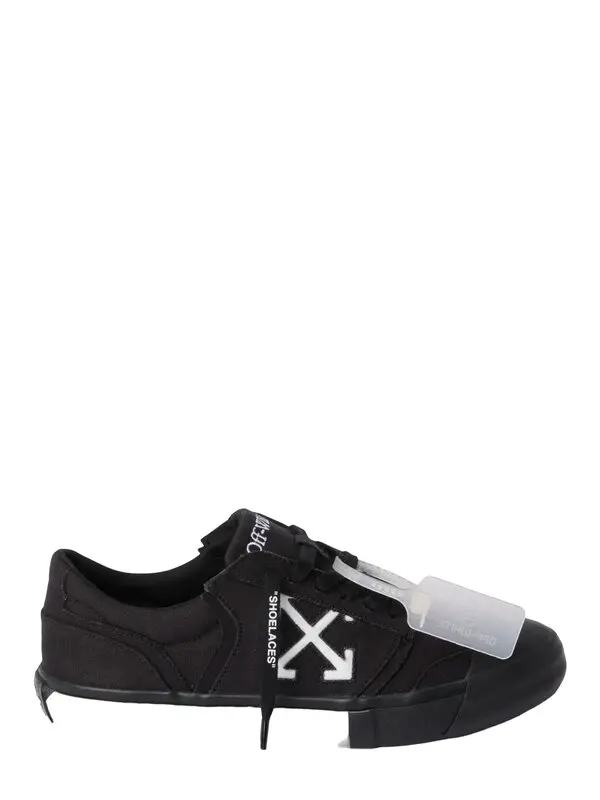 Off-White Vulcanized Undercut Sneakers - Black