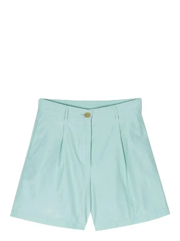 FORTE_FORTE Taffeta Shorts - Blue