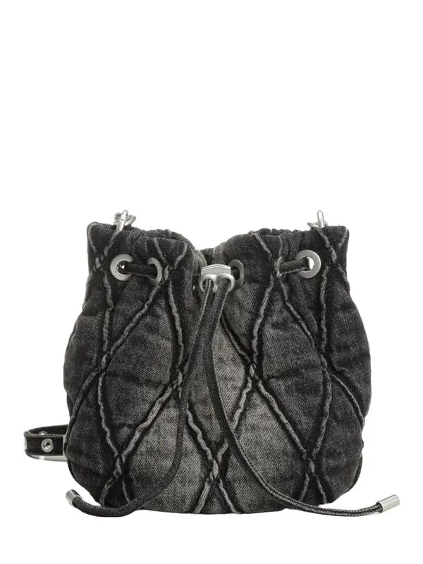 DIESEL® Charm-d S-bucket Bag - Gray