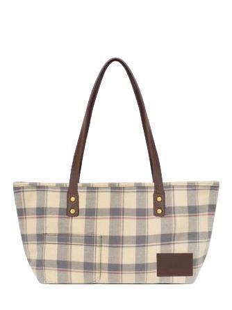 ODDLI Mini Plaid Top Handle Bag - Florence
