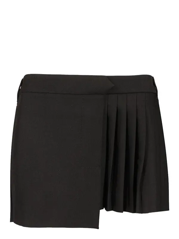 Off-White Savana" Mini Skirt - Black