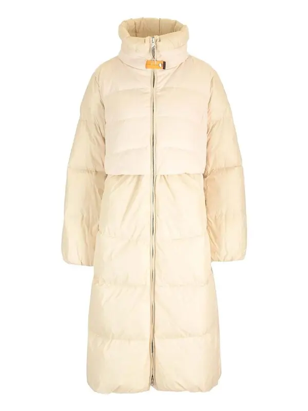 PARAJUMPERS Eyma Long Bomber Jacket - White