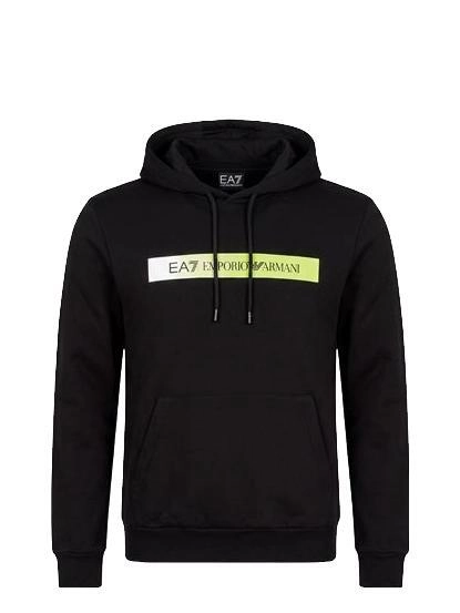 EA7 Tracksuit With Hood And Logo - Black