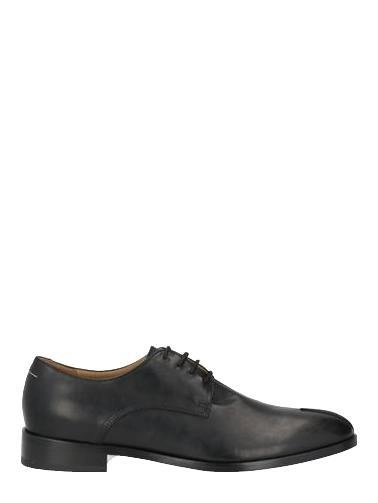 MAISON MARGIELA Leather Lace-up Shoes - Black