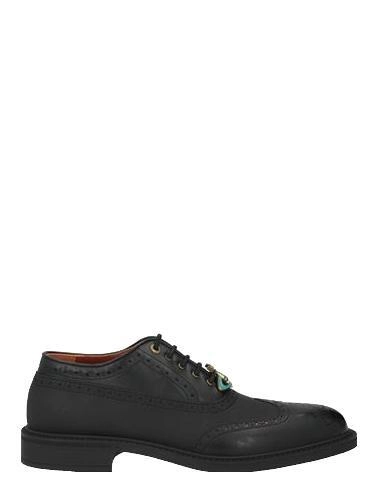 VIVIENNE WESTWOOD Leather Lace-up Oxford Shoes - Black