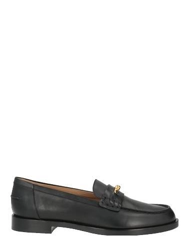 Emporio Armani Leather Loafers - Black