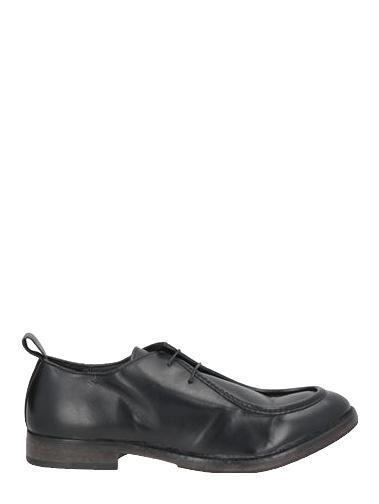 Moma Calfskin Lace-up Shoes - Black