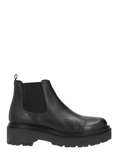 FABRIZIO CHINI Calfskin Chelsea Boots - Black