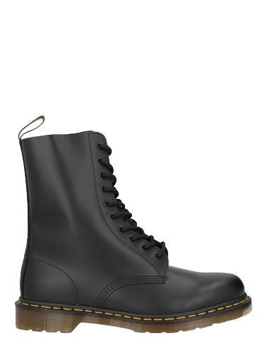Dr. Martens 1490 Smooth Leather Lace-up Boots - Black