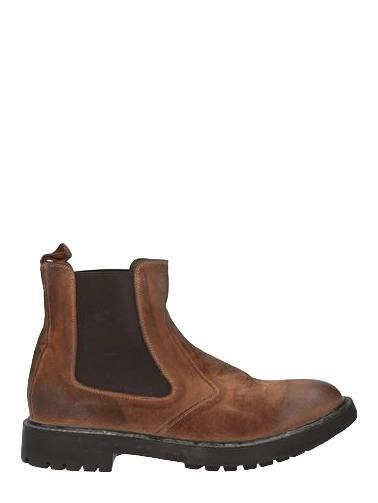 Moma Suede Chelsea Ankle Boots - Brown