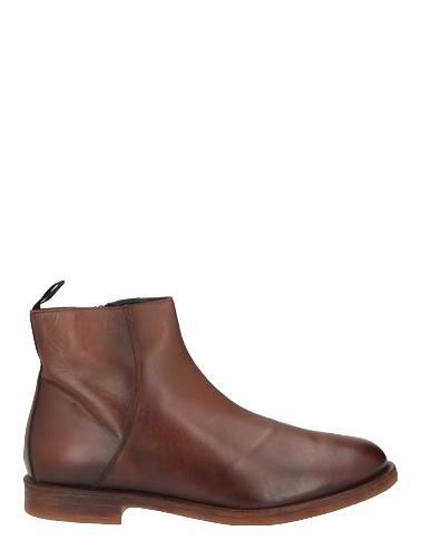 Moma Calfskin Ankle Boots - Brown