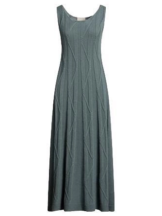 DRUMOHR Sleeveless Cashmere Maxi Dress - Grey