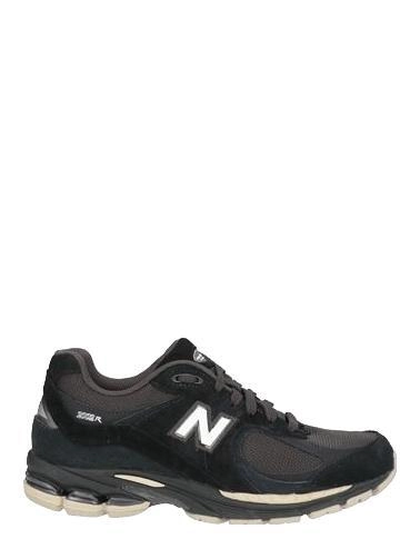 NEW BALANCE 2002 Leather And Textile Sneakers - Black