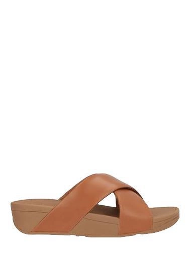 Fitflop Leather Wedge Sandals - Brown