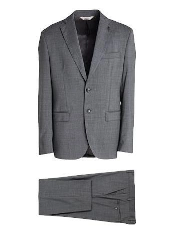 PAOLONI Suit Size Virgin Wool - Grey