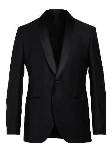 LUIGI BIANCHI MANTOVA Blazer Size Wool - Midnight Blue