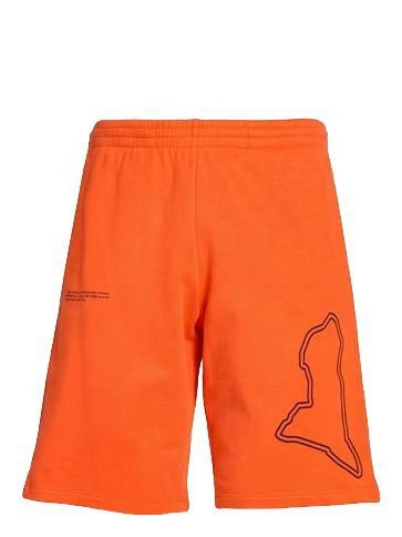 PANGAIA Organic Cotton French Terry Shorts - Orange