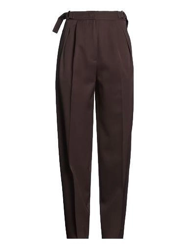 DRUMOHR Virgin Wool Tapered Trousers - Brown