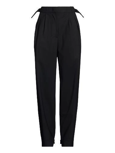 DRUMOHR Virgin Wool Blend Tapered Pants - Black