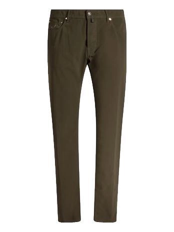 JACOB COHЁN Chino Pants - Green