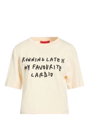 Max & Co. Printed Cotton T-shirt - Ivory