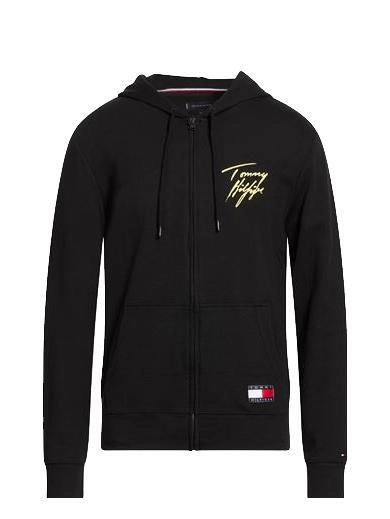Tommy Hilfiger Sweatshirt Size Cotton, Elastane - Black