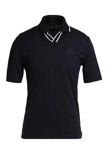 Armani Exchange Polo Shirt Size Cotton - Blue