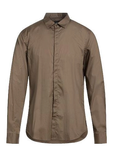 Armani Exchange Shirt Size Cotton, Elastane - Beige