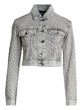 Emporio Armani Cotton Denim Outerwear - Grey