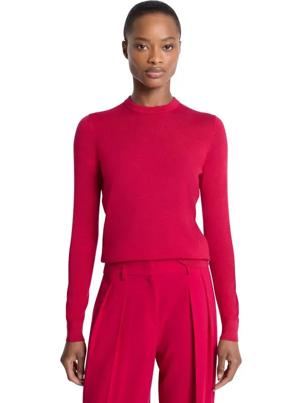 Michael Kors Cashmere And Wool Blend Sweater In Size By - Pink