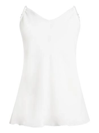 HOPPER Polyester Crepe Camisole - Ivory