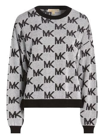 Michael Kors Cotton Viscose Nylon Sweater - Black