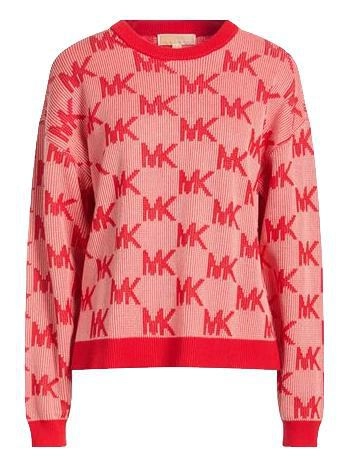Michael Kors Cotton Viscose Nylon Sweater - Red
