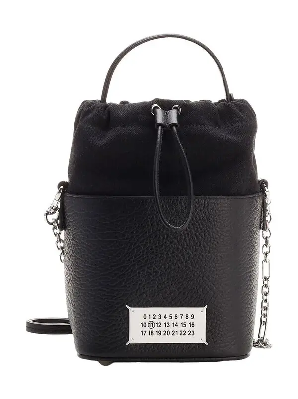 MAISON MARGIELA 5ac" Small Bucket Bag - Black