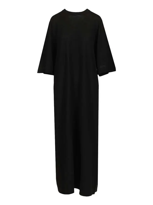 TOTEME Merino Knit Dress - Black
