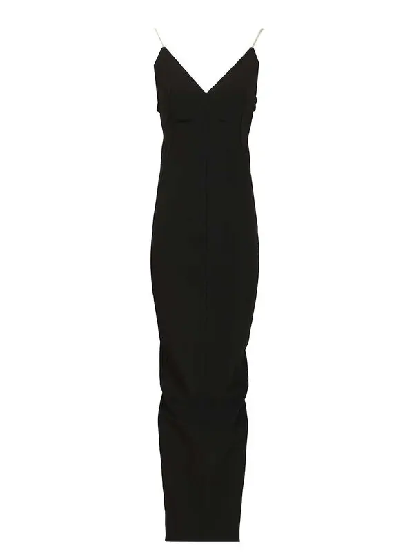 Rick Owens Long Strappy Maxi Gown - Black
